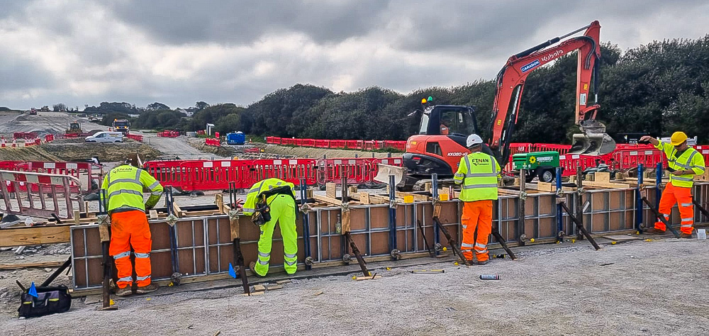 Newquay Strategic Route Bridge Construction